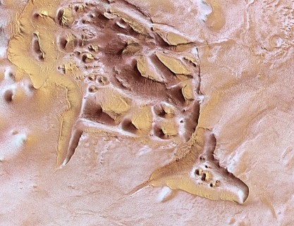 Le cratère Hooke dans Argyre Planitia par Mars Express - APM ...