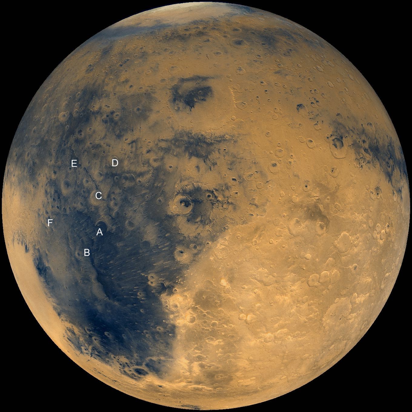 La première image de Mars par Mangalyaan - APM – Association Planète Mars
